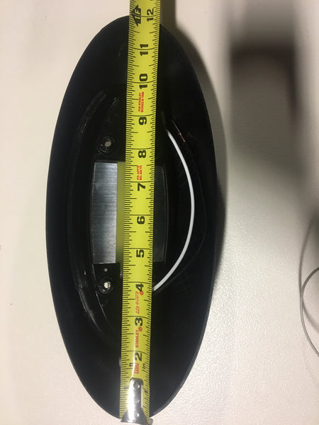 Light - Scare - Oval - Black - Clear Lens - Elk Mountain